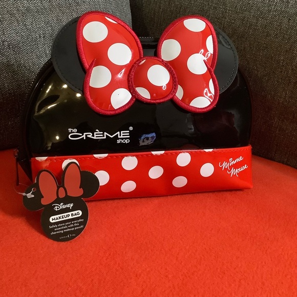 Disney | Bags | The Creme Shop Disney Minnie Mouse Creme Shop Makeup ...